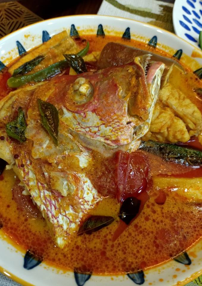 Resipi Kari Ikan Merah Mudah oleh mamy_kitchen89 - Cookpad