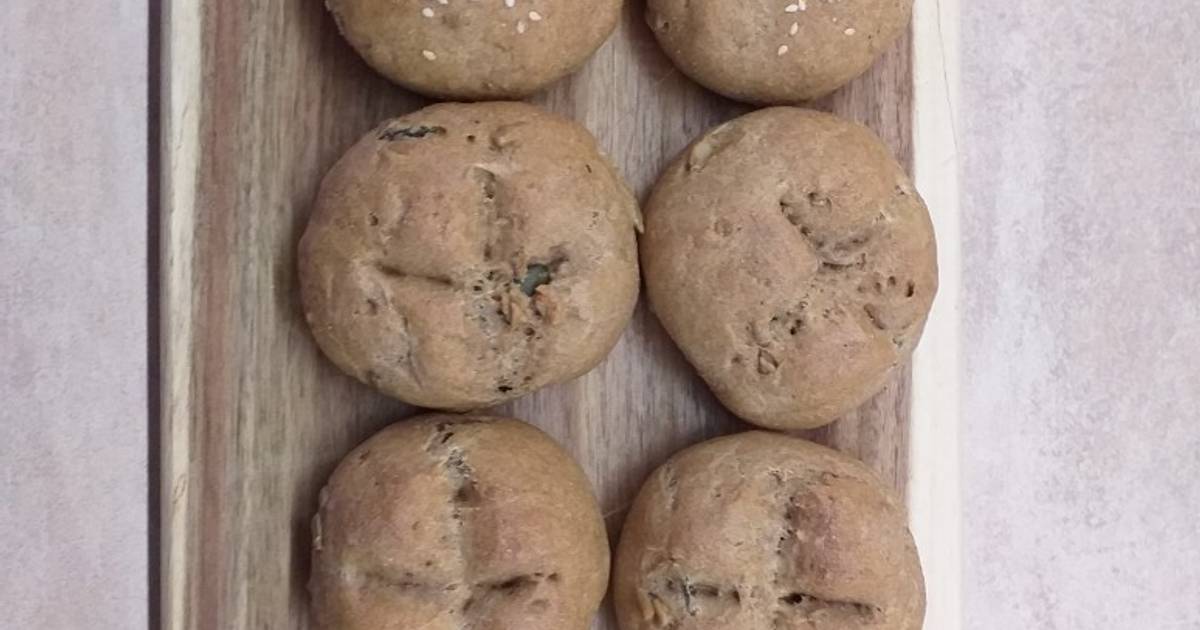 Teljes kiörlésű zsemle recept - 55 recept - Cookpad receptek