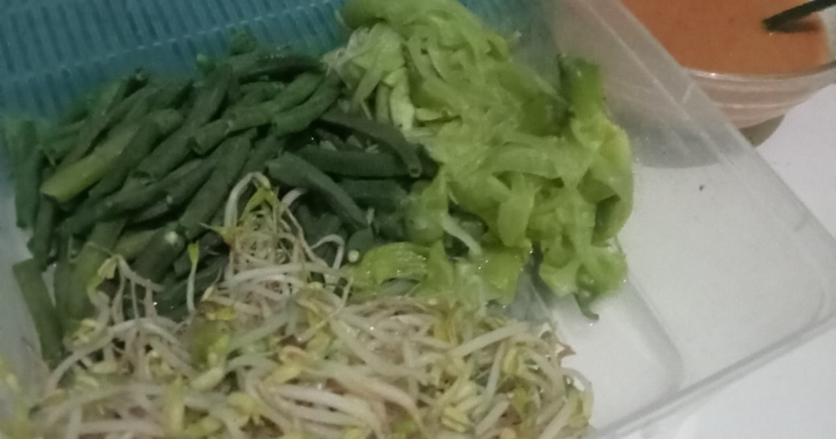 Resep Pecel Sayur oleh Jazilatul iana - Cookpad