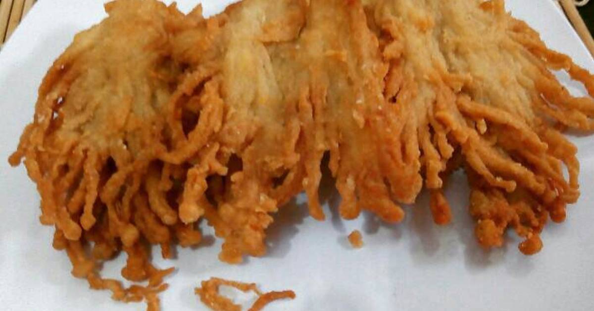 Resep Crispy Enoki Mushroom oleh Nova Juniawati - Cookpad