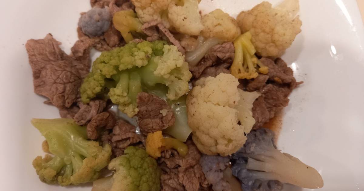 牛肉炒四色花椰 食譜與作法 by QBee Sindy Chien - Cookpad