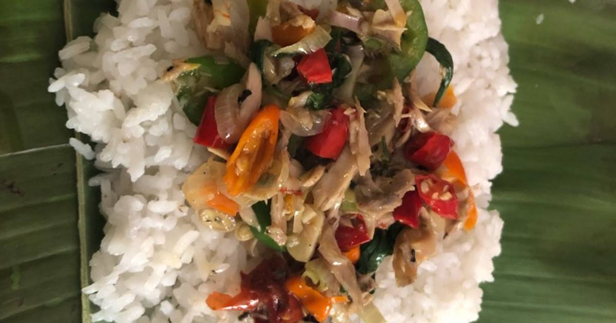 Resep Nasi Bakar Tongkol Pedas Oleh Riri Riyadh Cookpad