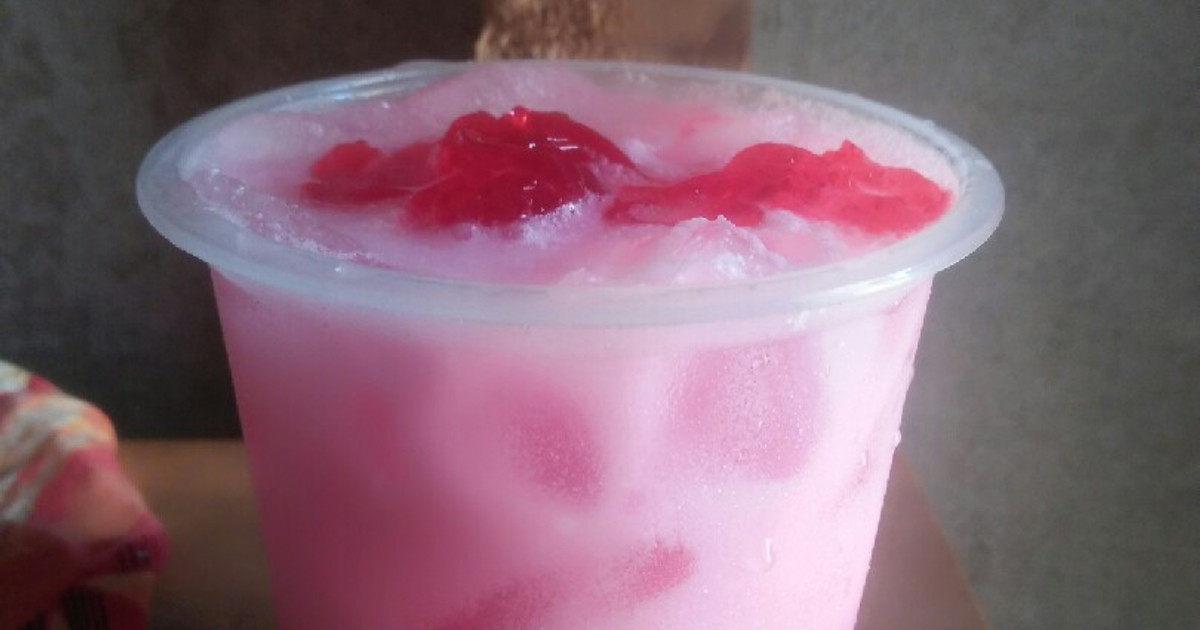Resep Es Cendol Jelly Merah Putih oleh Riana Sudanti - Cookpad