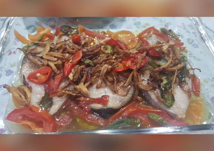 Resep Tim ikan asin tenggiri oleh shy_kitchen - Cookpad
