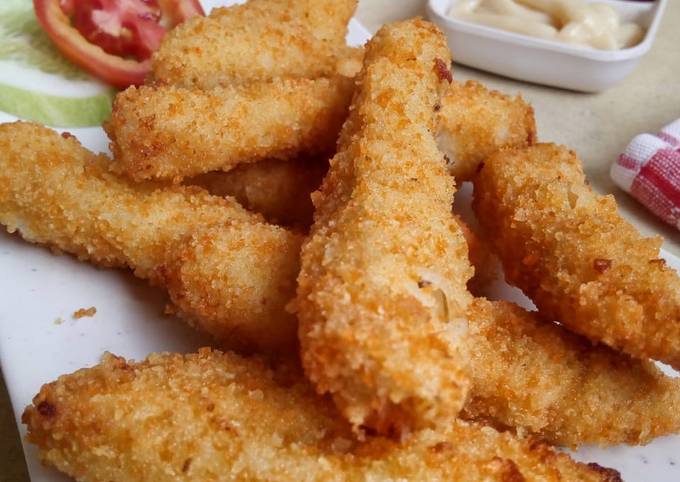 Resep Stik Ikan Krispi oleh ayunabillarumaropen - Cookpad