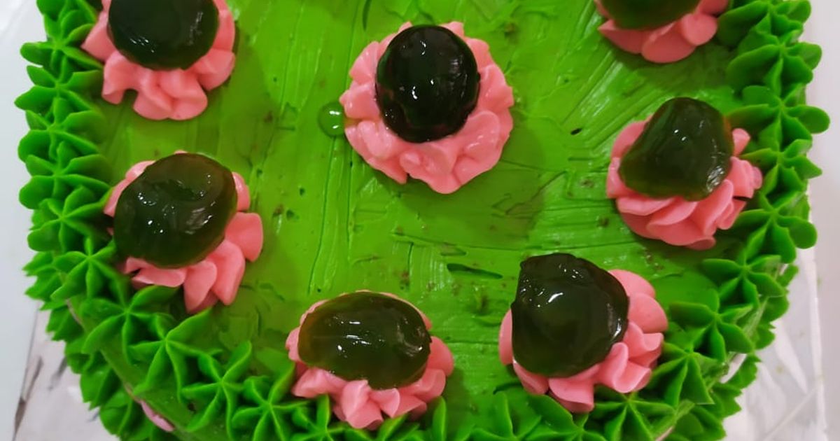 Resep Birthday Cake Utk Mama Ku Sayang (Base Cake Bolu Pandan) oleh ...