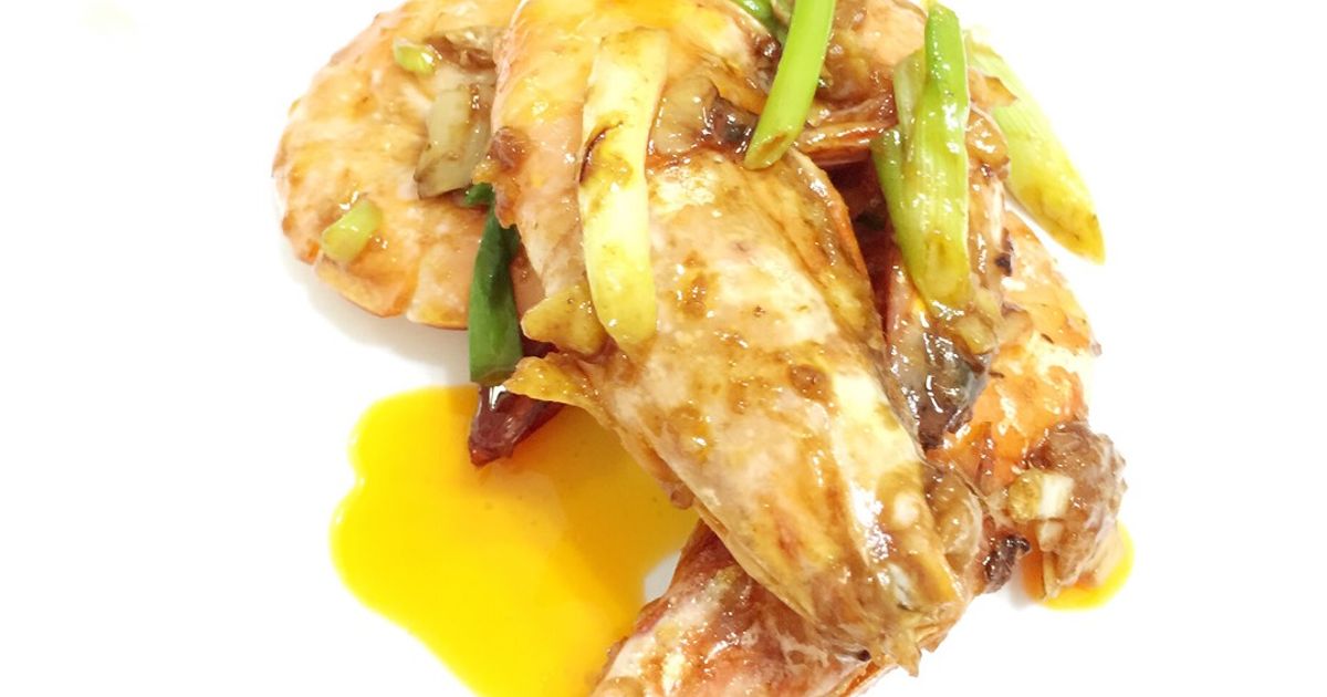 Spicy Butter Prawn Recipe By Lyii G