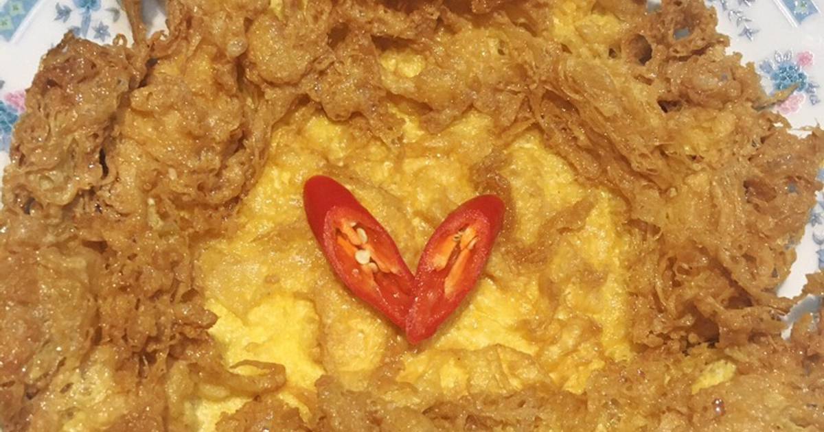 630 resep telur dadar crispy enak dan sederhana - Cookpad