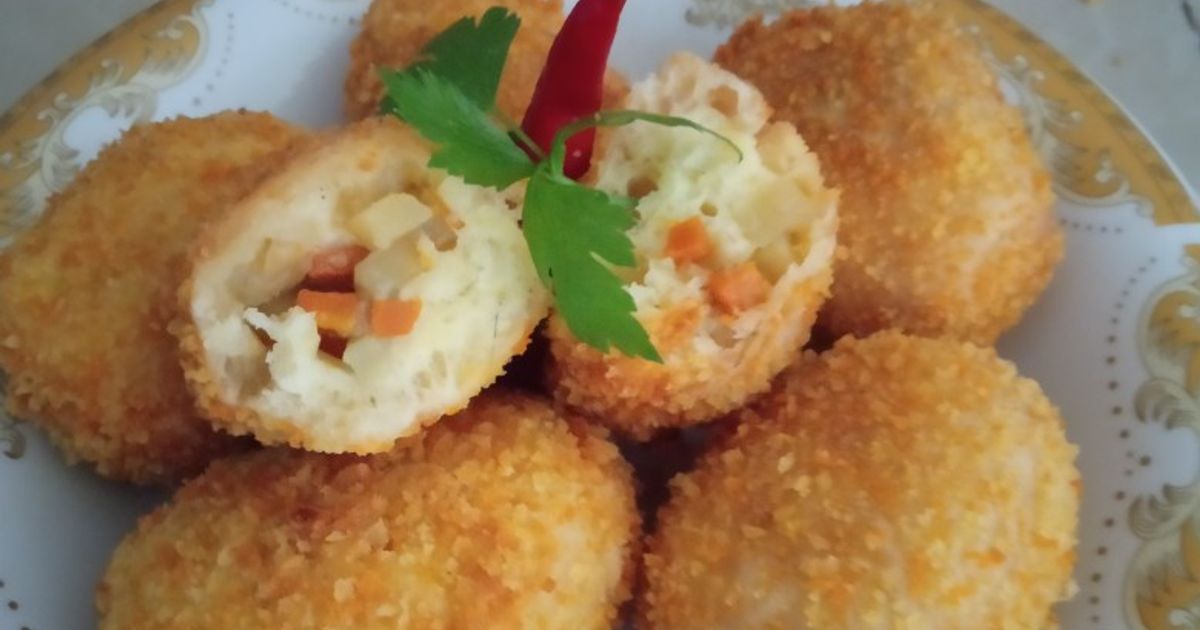 Resep Roti Goreng Isi Sayur Kemilan Sehat Favorit Keluarga oleh Rusiah ...