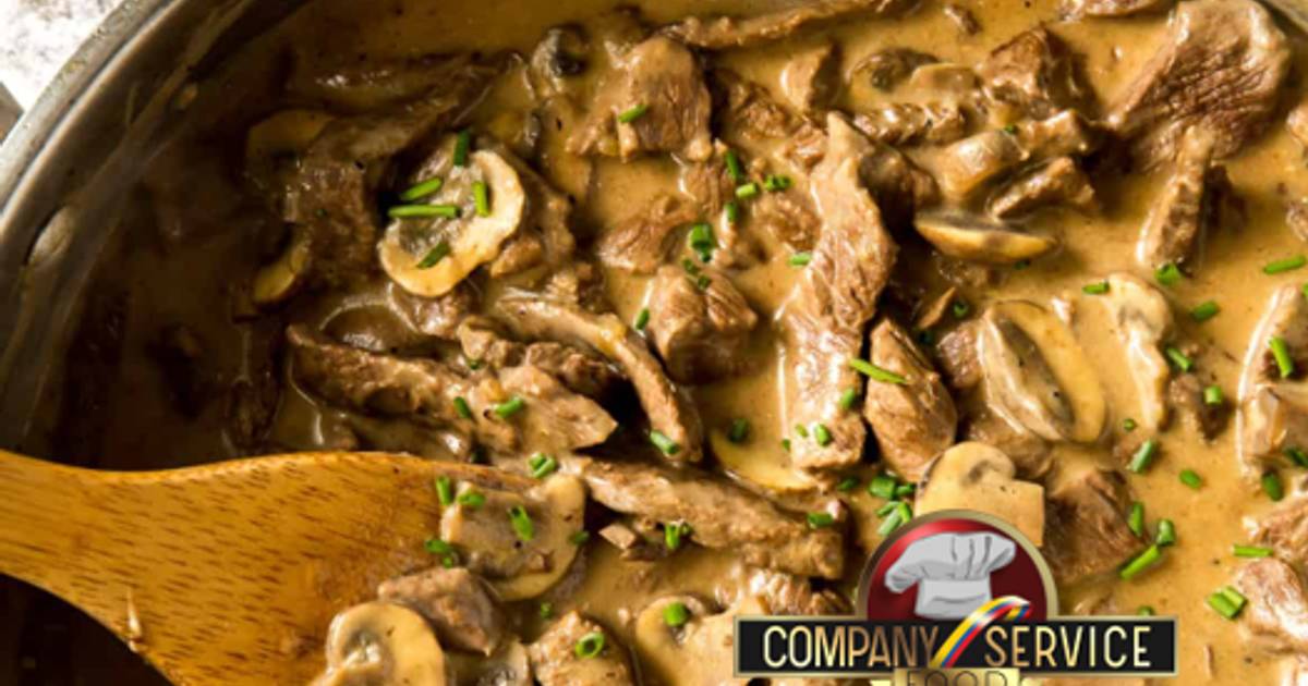 Beef Strogonoff Receta de Recetas Food Service Company- Cookpad