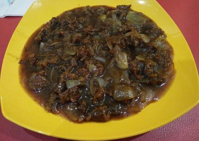 Resep Daging crispy Blackpaper oleh Lutfi Kaka Pratama - Cookpad