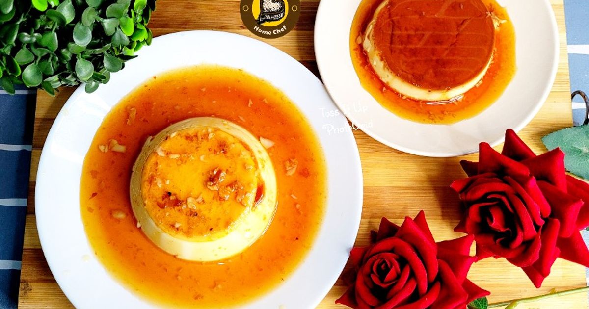 Spanish Flan Caramel Custard Pudding Recipe by Rumana Irfan - Cookpad