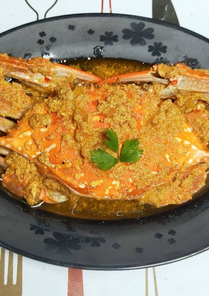 Resep Rajungan saos Singapore oleh Dinda Amy - Cookpad