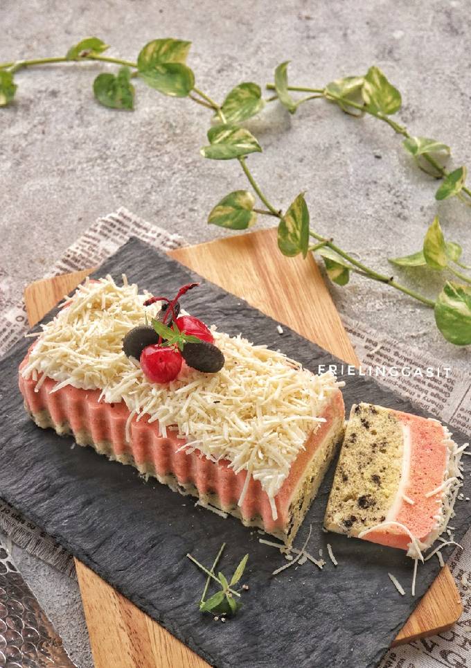 Resep Cake Kukus Keju oleh Frielingga Sit - Cookpad