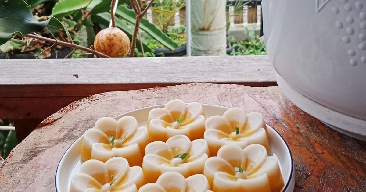 Resep Talam Labu Kuning Bunga oleh KasMira - Cookpad