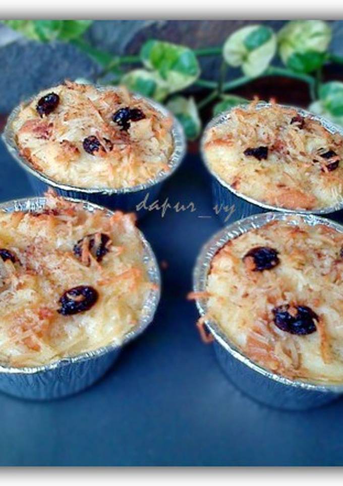 Resep PUDING PANGGANG ROTI TAWAR Simple dan Mudah oleh dapurVY - Cookpad