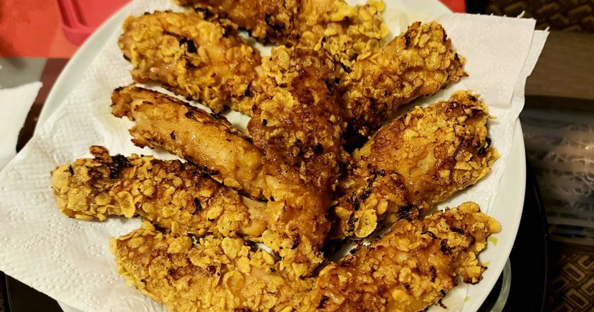 Crispy De Pui La Cuptor, rețetă de Emma Ciurdar - Rețete Cookpad