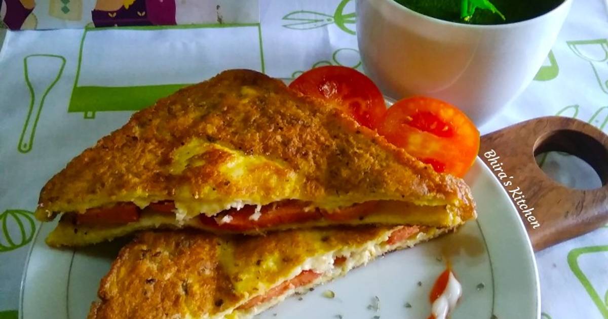 Resep Roti Panggang Keju Sosis (Savory Toast) oleh Rika Erviana - Cookpad