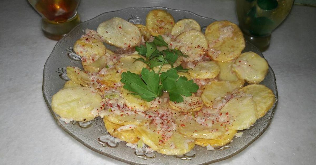 طريقة عمل بطاطا مقلية مطفاية بالحامض والثوم🍟🍋🌿 من Mero Omar - كوكباد