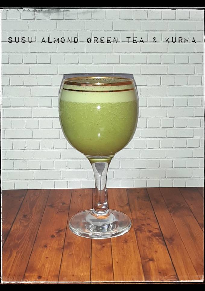 Resep Susu Almond gReen Tea & kuRma oleh ℝ_𝕪𝕒𝕟𝕥𝕪𝕪 - Cookpad