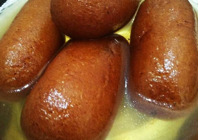Gulabjamun (long) Recipe by Mamta Agrawal - Cookpad