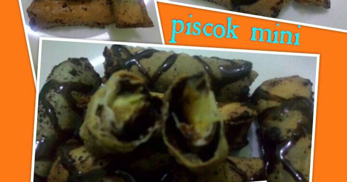 Resep Piscok mini oleh Fridanela Adela Silaban - Cookpad