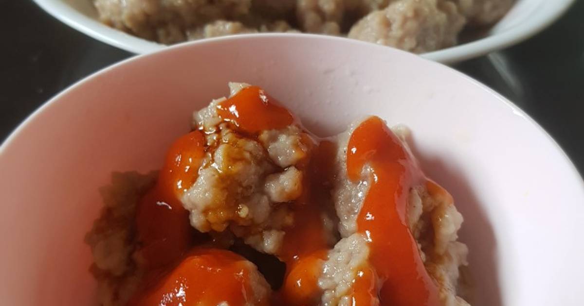 Resep Bakso Kriwil / Pentol Daging Sapi (Cemilan Tinggi Kalori) oleh ...