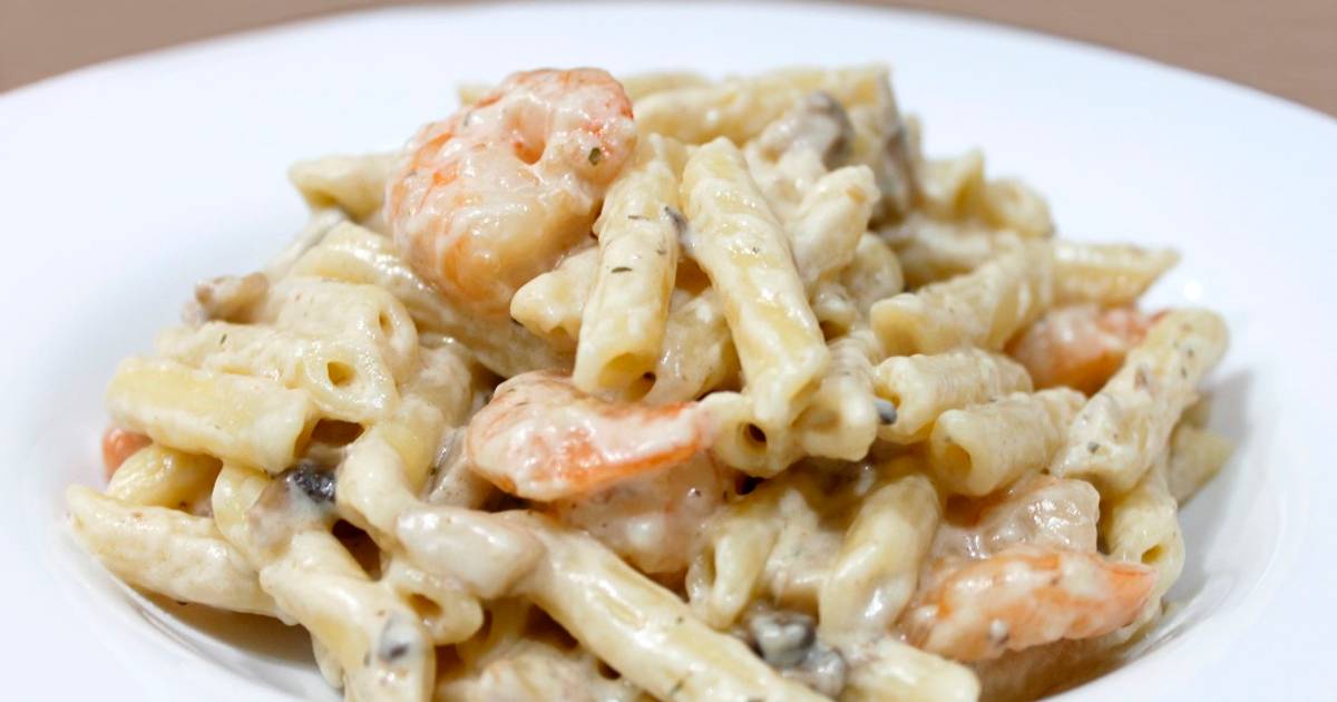 Macarrones Con Gambas Receta De Titojoan Cookpad