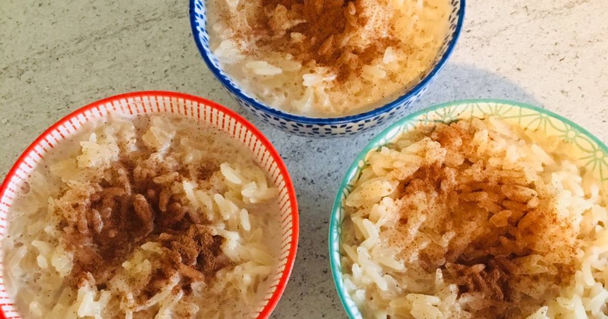 Rice pudding Recipe by Maribel Muñoz Aguilar - Cookpad