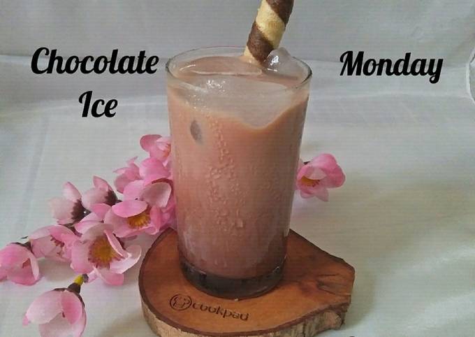 Resep Chocolate Ice Monday oleh Dy_ Kitchen - Cookpad