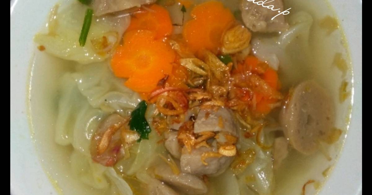 Resep Sayur Sop Simple oleh Mrs. Yoongi - Cookpad