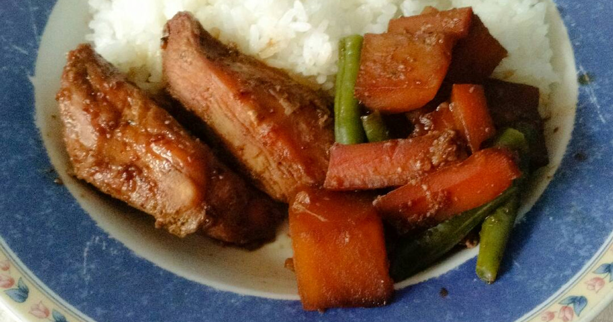 Chinese Honey Garlic Chicken Recipe by Sayuri Kina - Cookpad