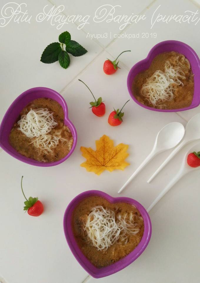 Resep Putu Mayang Banjar (petulo/puracit) oleh 🍒 Me 🍒 - Cookpad
