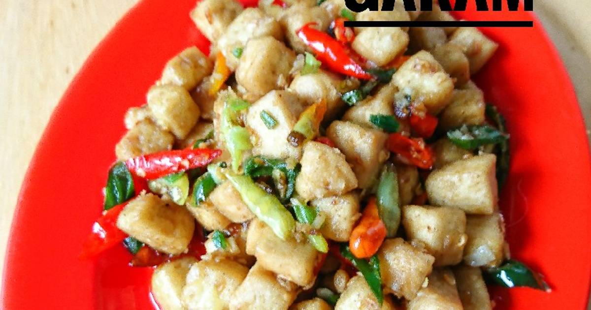 Resep Tahu Cabai Garam oleh Magic Mom - Cookpad