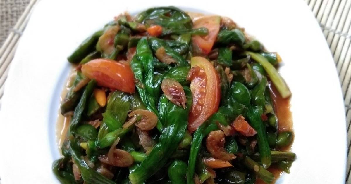 23 resep tumis genjer pedas terasi rebon enak dan mudah - Cookpad