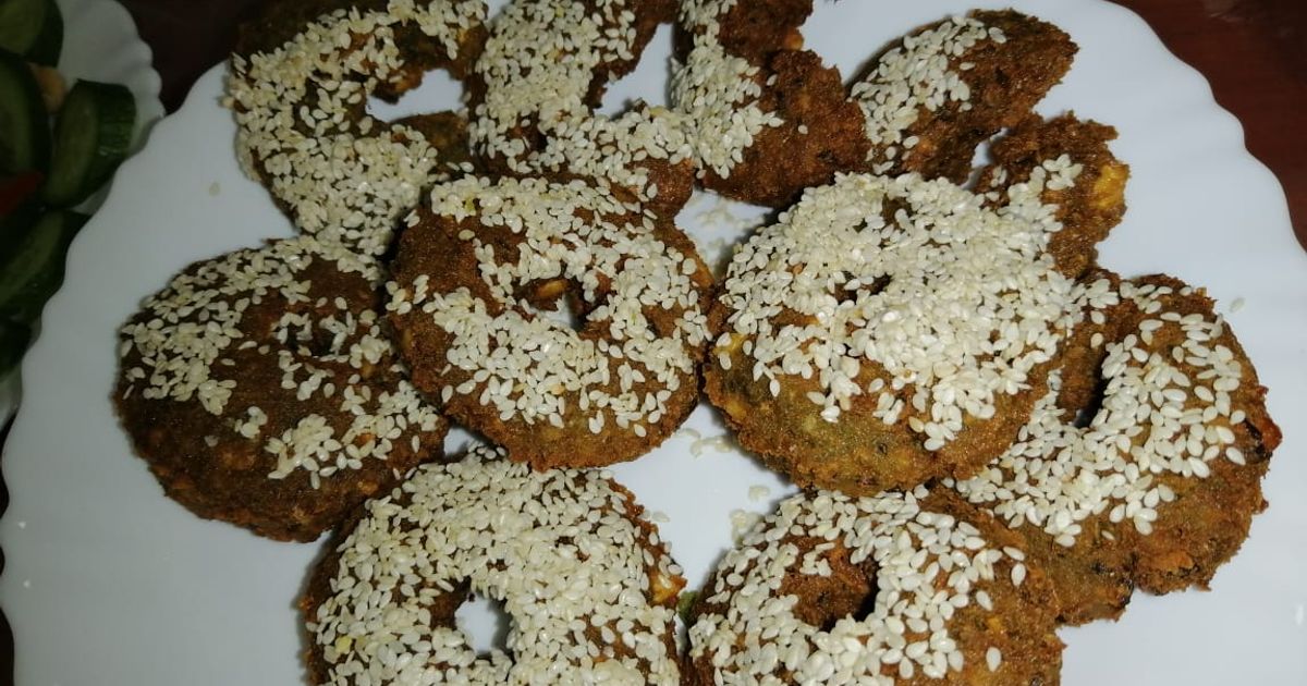طريقة عمل الفلافل 😍 من ASEEL Kitchen - كوكباد