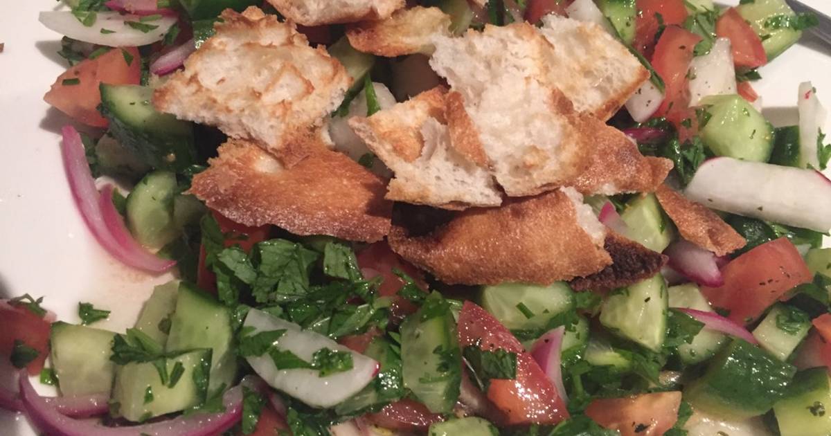 طريقة عمل الفتوش على اصولها بطريقة سهلة وسريعة من Dima Ibrahim - كوكباد