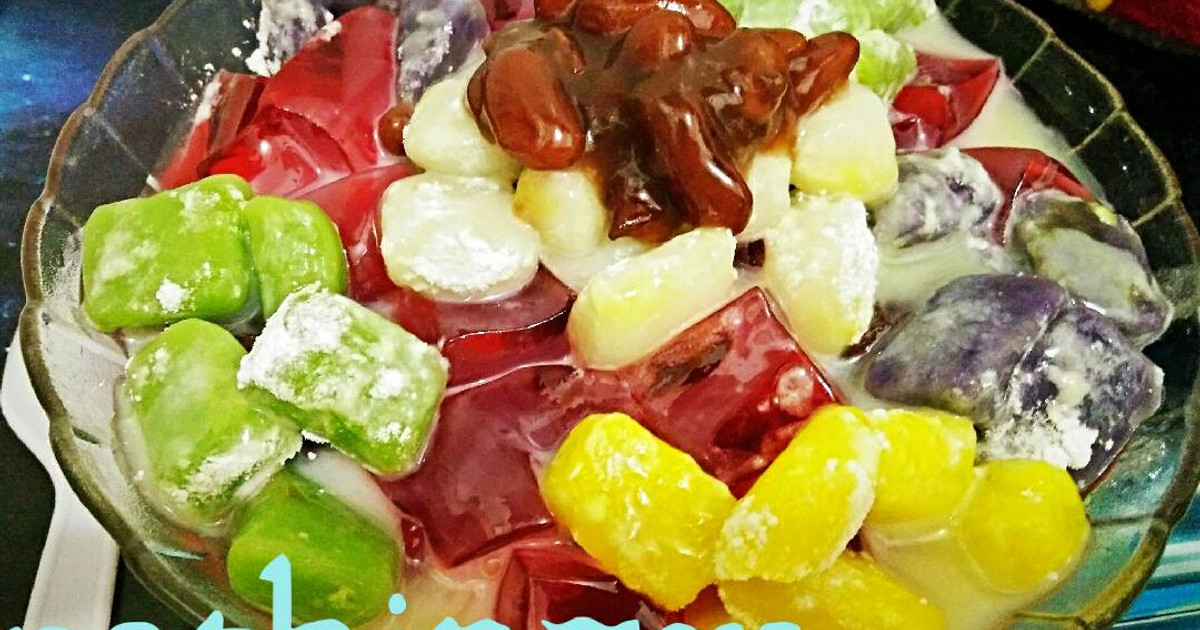 Resep Patbingsu / Shaved Ice With Red Bean And Rice Cake (Korean ...