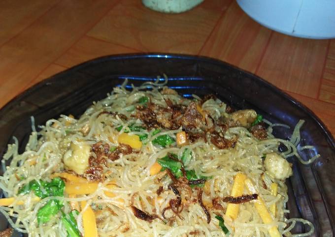 Resep Bihun goreng ati ampela rumahan oleh Fitri Ayu Ardy - Cookpad