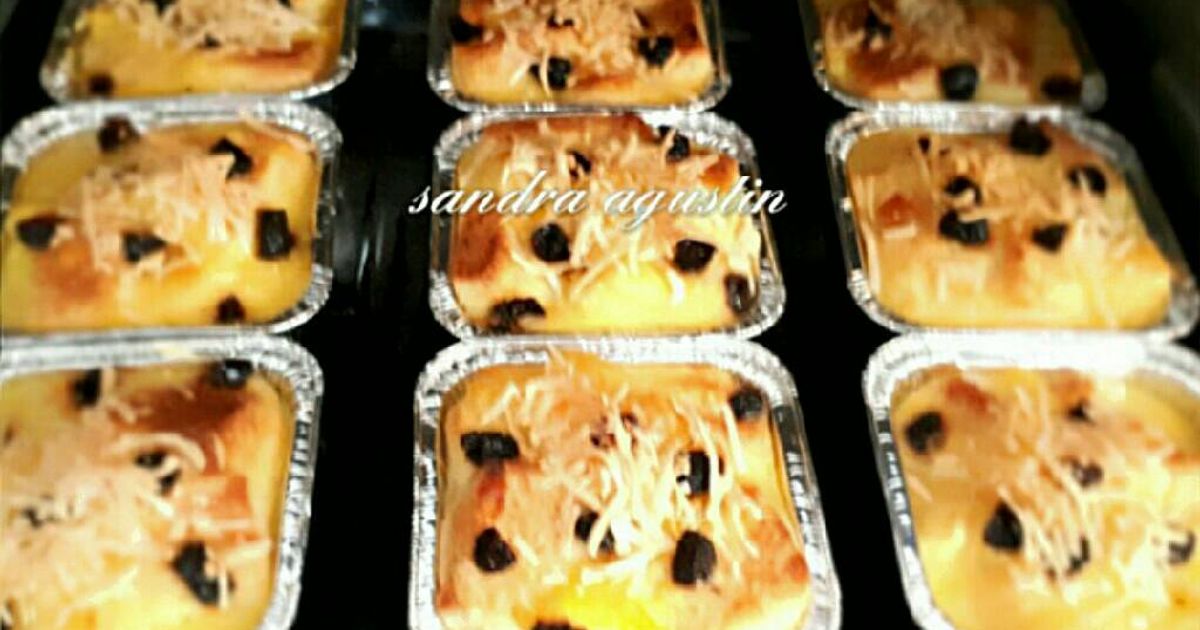 Resep Puding Roti Tape oleh Sandra Agustin - Cookpad