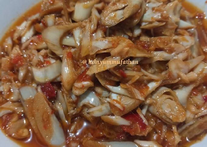 Resep Sambal Goreng Umbut Pekat/Rotan Muda (khas kalteng) oleh Helny ...