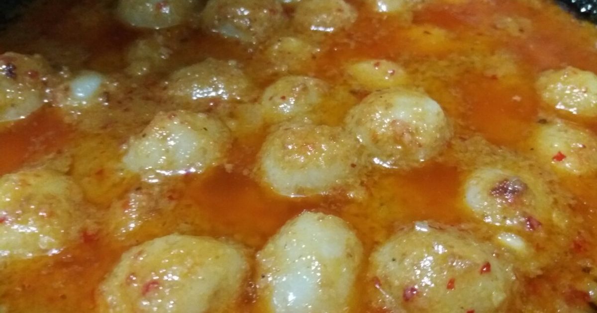 Resep Cilok Bumbu Sambel Kacang oleh Bunda Dido - Cookpad