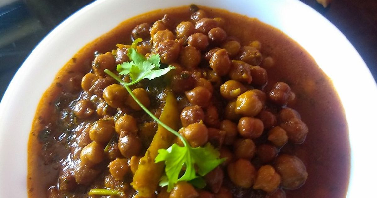 Kale Chane Chole Recipe by Suchitra S(Radhika S) - Cookpad