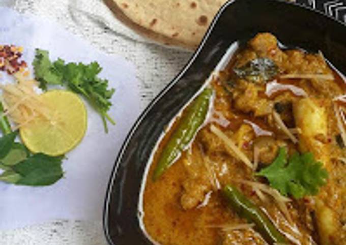 Ginger mutton (adraki gosht) Recipe by Farrukh Aziz - Cookpad