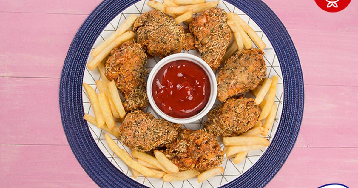 Pollo apanado al horno - 21 recetas caseras- Cookpad