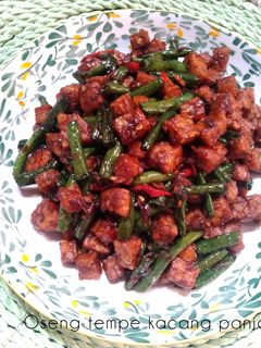 Resep Oseng Tempe Kacang Panjang oleh Irly Ayha Iwhie - Cookpad