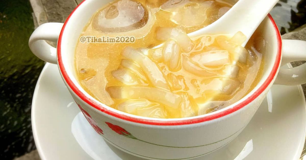Resep Es Sagu Gunting oleh ᴅᴀᴘᴜʀ ᴛɪᴋᴀ ʟɪᴍ - Cookpad