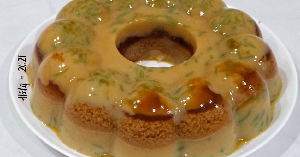 Resep Pudding Cendol Gula Jawa oleh Hety Priscilla - Cookpad