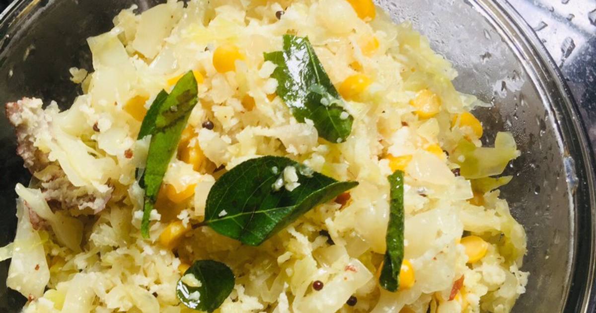 Cabbage thoran Recipe by Azhagum Arokiyamum - Cookpad