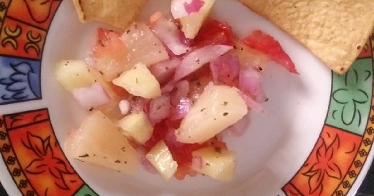 16 recetas muy ricas de pico de gallo con piña compartidas por ...